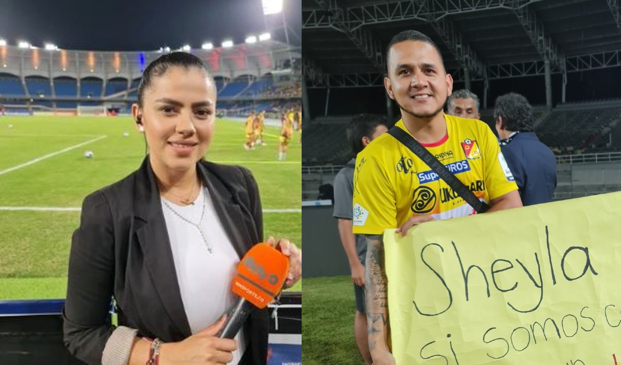 La promesa de Sheyla García a hincha del Pereira en la final de liga ... La promesa de Sheyla García a hincha del Pereira en la final de liga ...